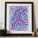 25 Wacky Printable Reverse Coloring Pages Unique Abstract Activity Set ...