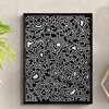 Wacky Weird Black and White Printable Wall Art Trippy Bizarre Digital ...