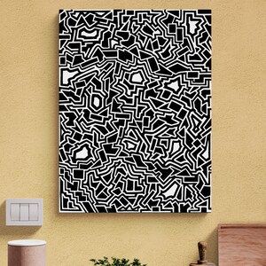 Wacky Printable Poster Quirky Monochrome Ink Drawing Print Hand Drawn ...