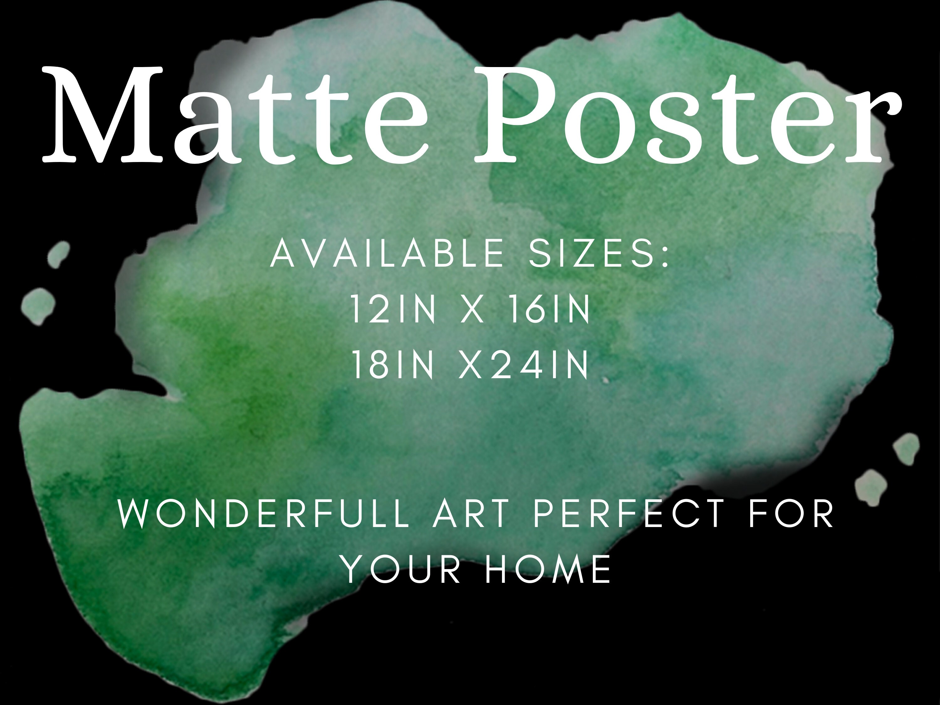 Green Maximalist Abstract Poster Cool Color Modern Art Print Wacky Wild ...