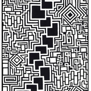 50 Geometric Adult Coloring Pages Printable Coloring Bundle Abstract ...