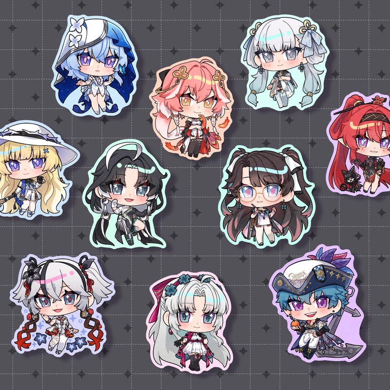 Wuthering Waves Stickers - Etsy