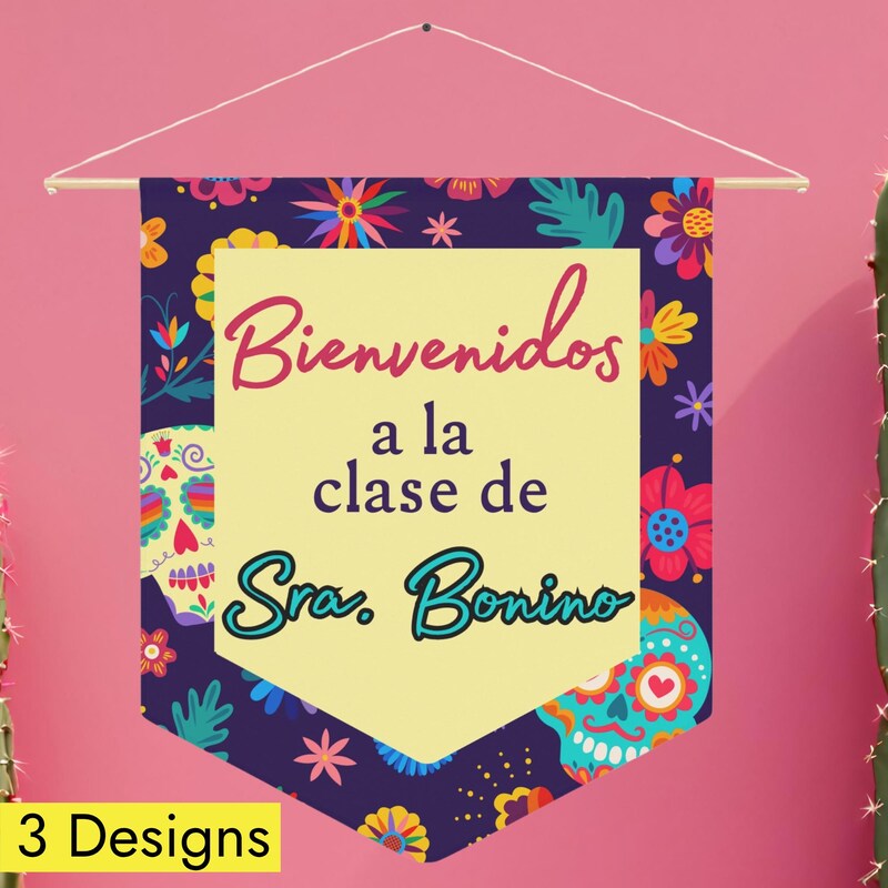 Bienvenido Sign for Class - Etsy