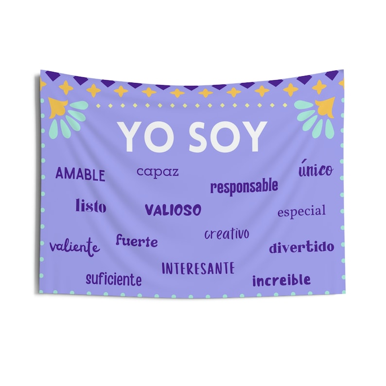 Yo Soy Spanish Wall Tapestry - Etsy