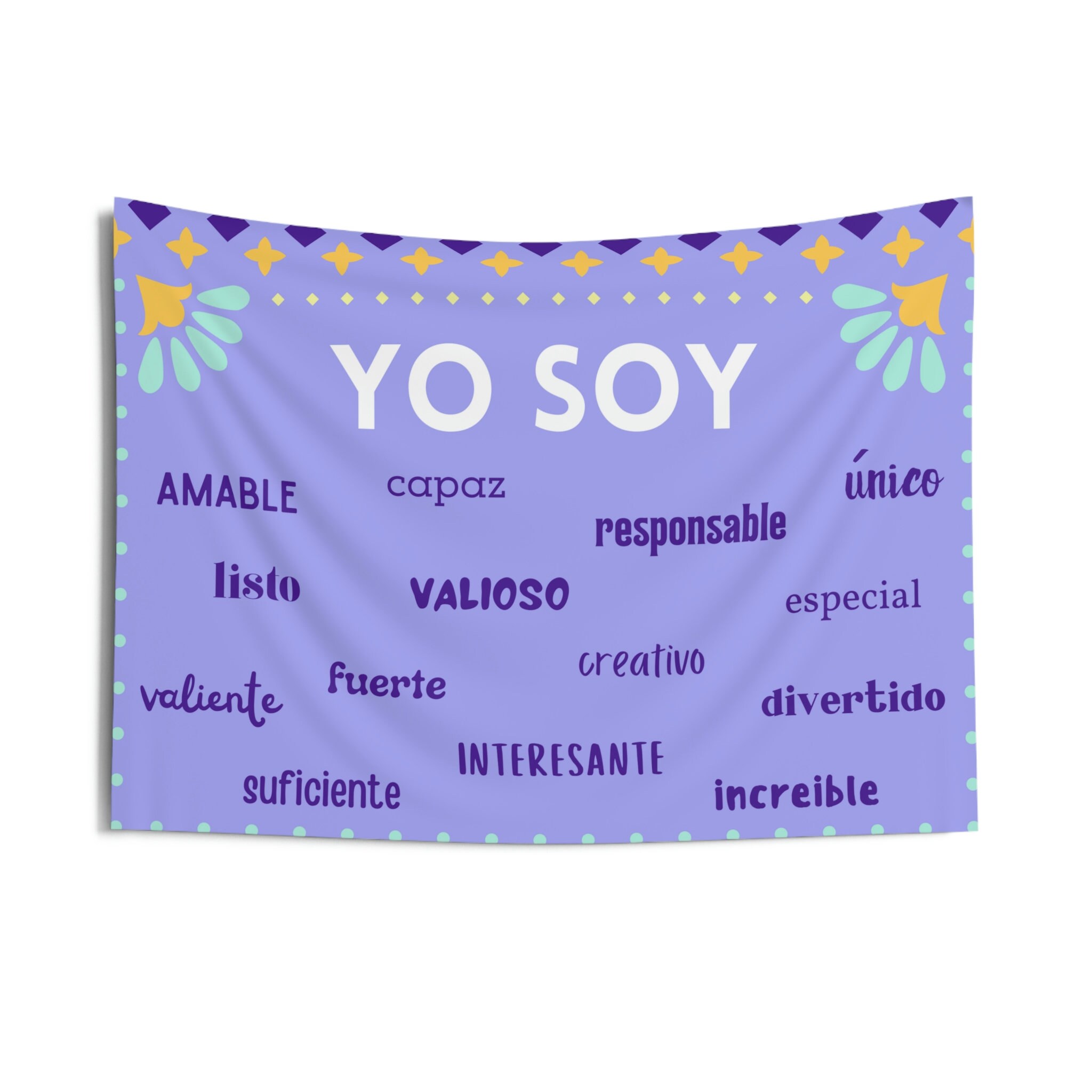 Yo Soy Spanish Wall Tapestry - Etsy
