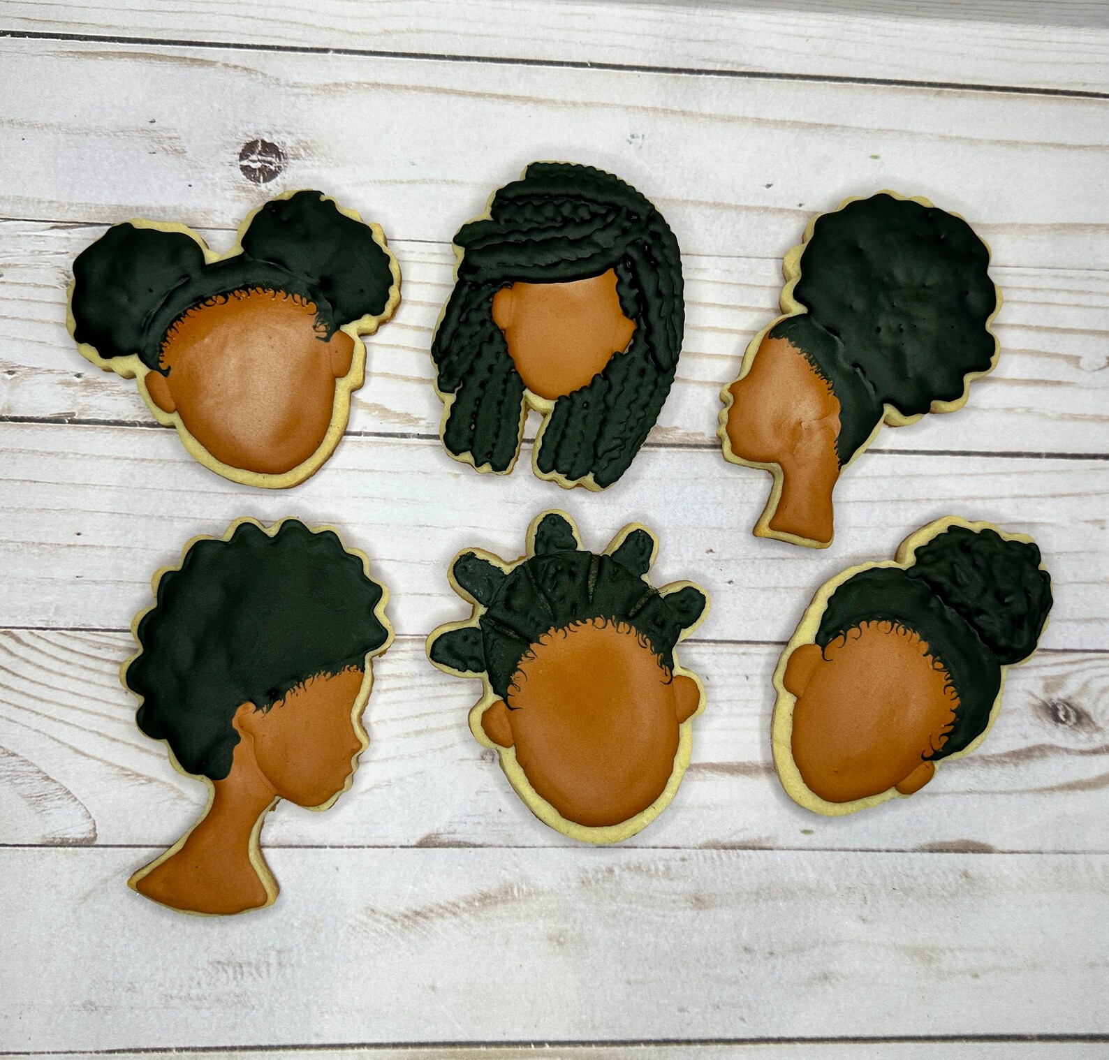 Black Girl Sugar Cookies - Etsy