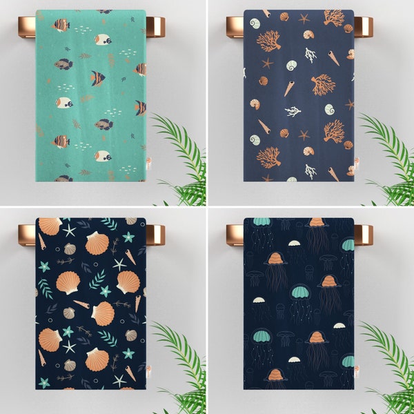 Fish Hand Towels - Etsy