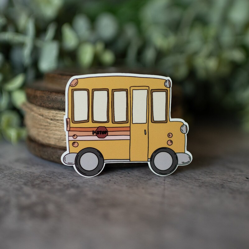 School Bus Decal - Etsy