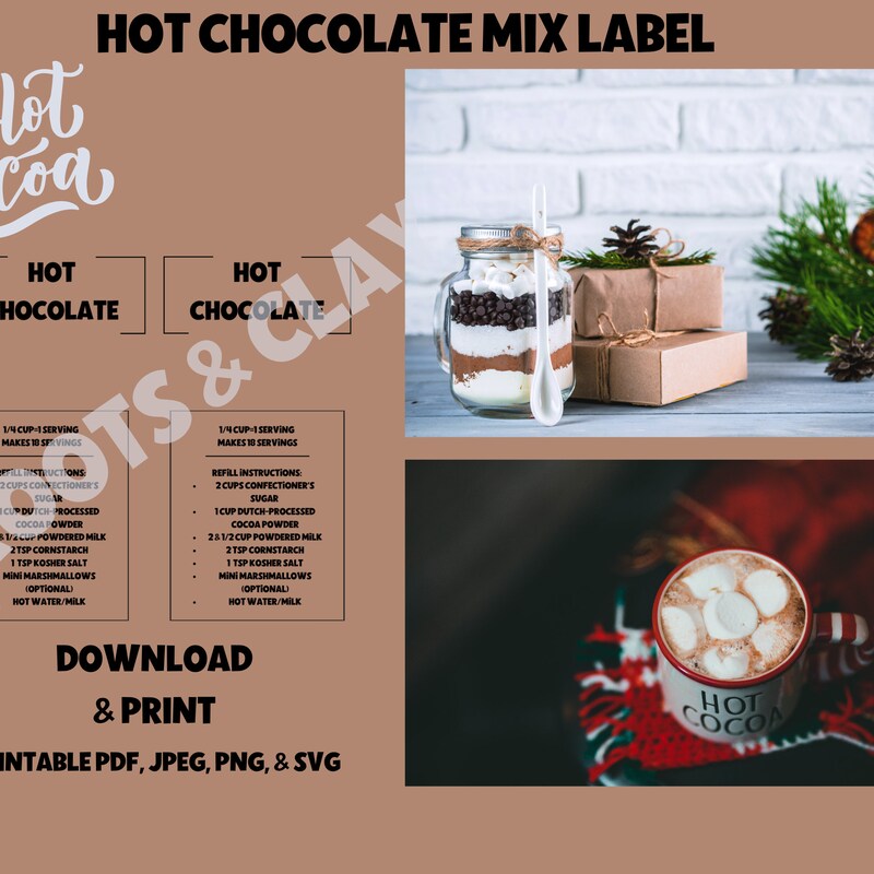 Hot Cocoa Mix - Etsy