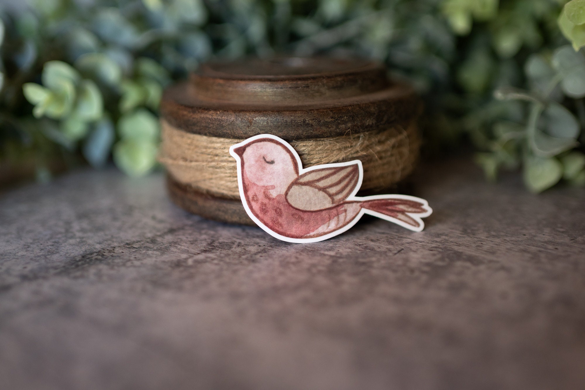 Bird Sticker, Pastel Bird Decal, Cute Bird Sticker, Nature Sticker ...