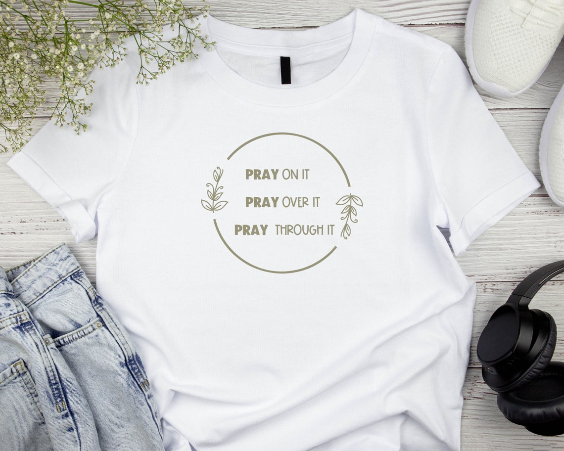 Pray SVG File Faith SVG Biblical SVG File Quotes About - Etsy