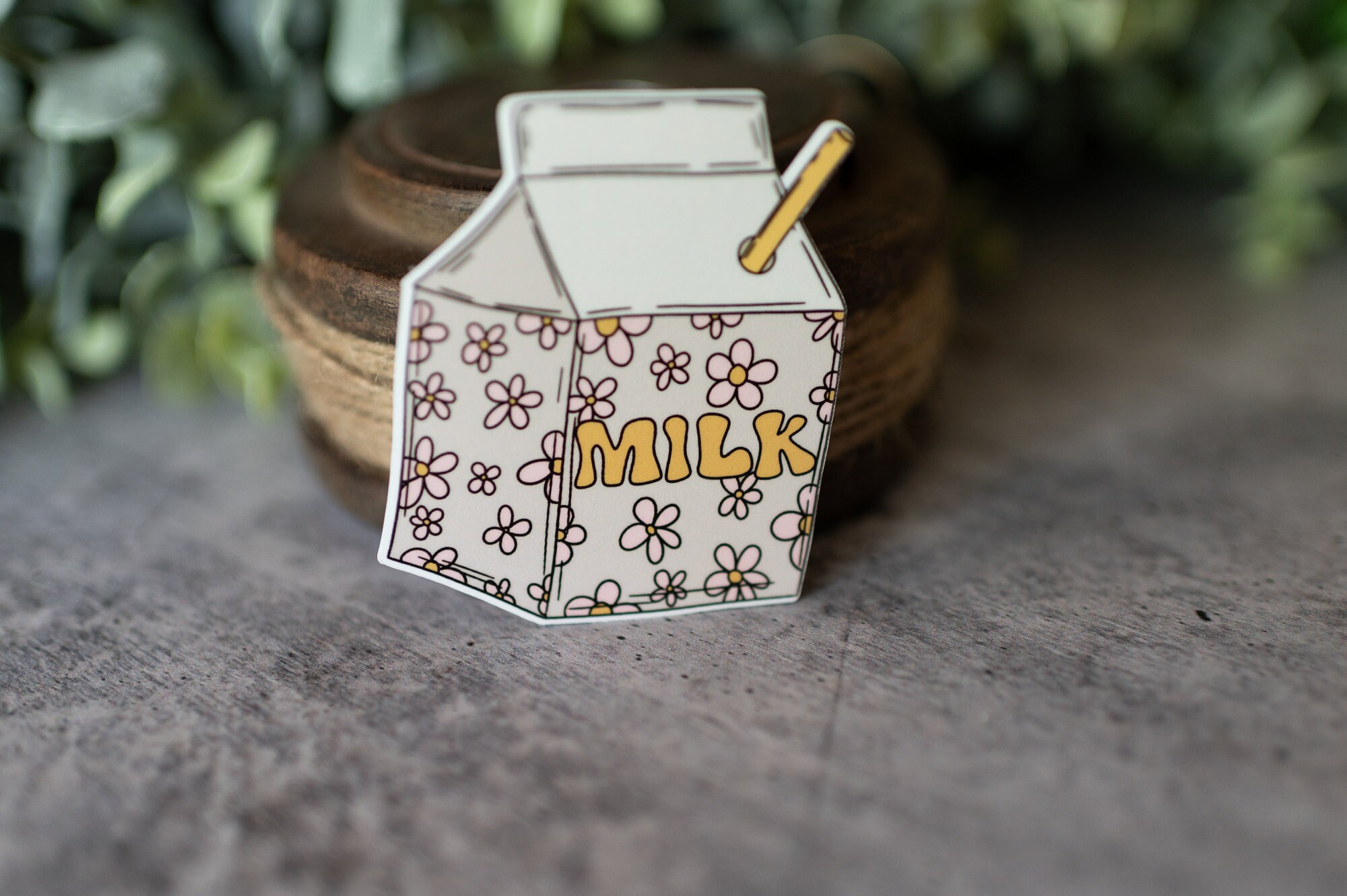 Milk Sticker, School Milk Carton, Back to School Sticker, Retro Milk ...