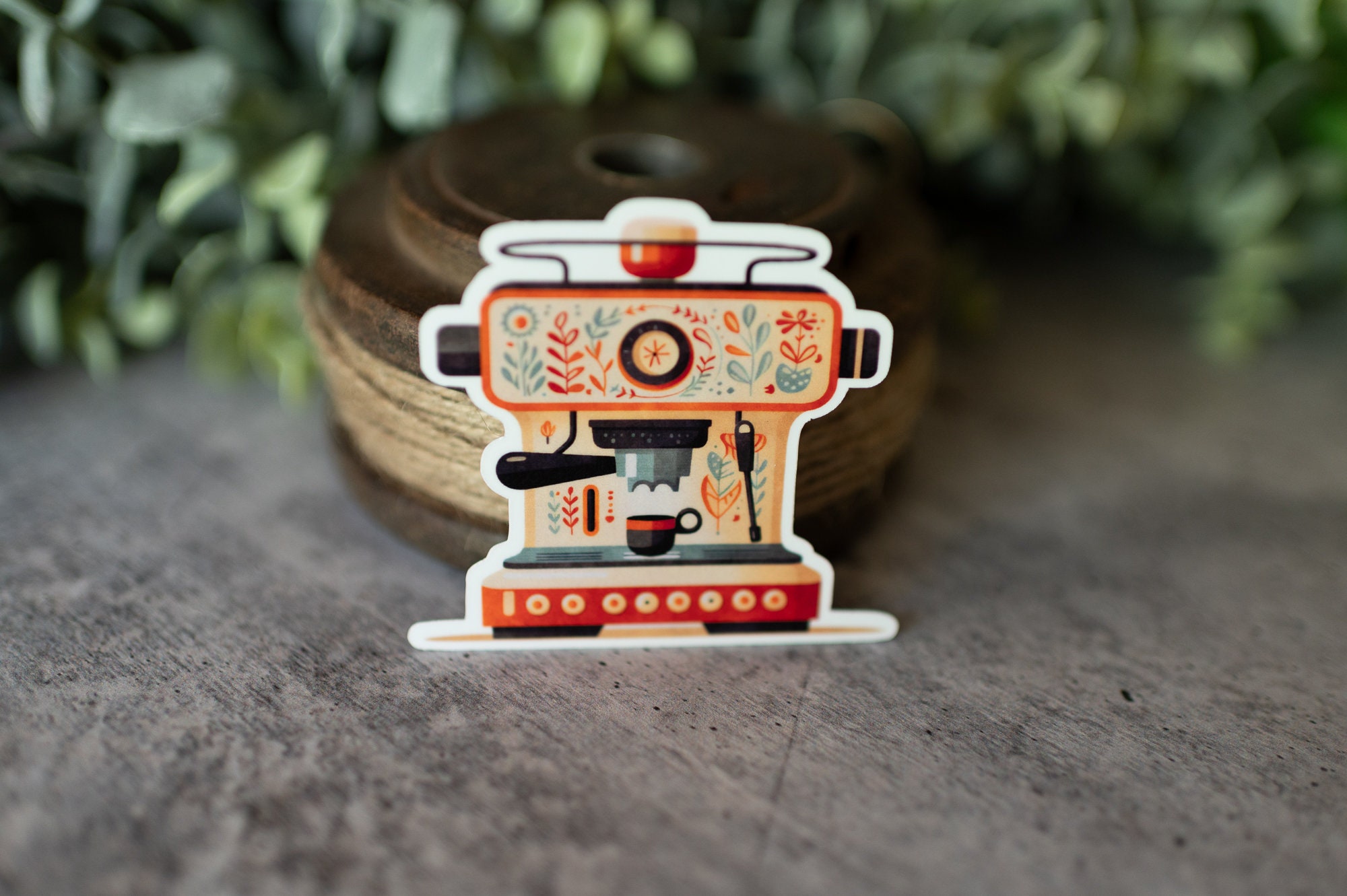 Coffee Lover Sticker Cool Boho Decal for Tumbler Water Bottle - Etsy