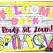 Back to School Bulletin Board Kit, Bulletin Board Letters, Welcome Back ...