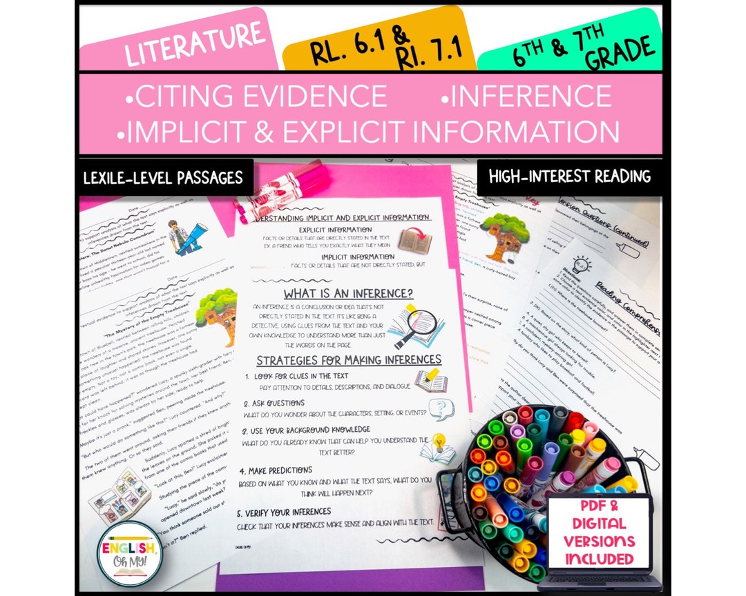 Reading Comprehension, Literature, Reading Passage, Reading, Middle ...