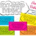 Text Evidence Bulletin Board Kit, Sentence Starters, Neon Bright ...