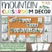 Mountain & Forest Posters, Classroom Decor, Growth Mindset, Bulletin ...