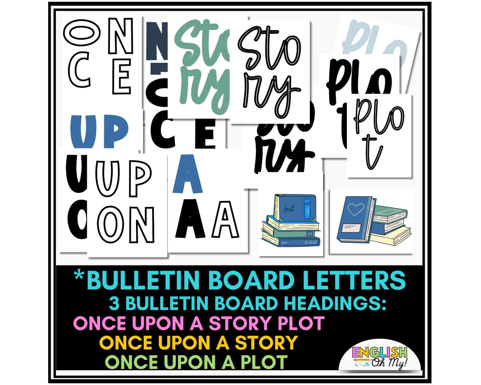 Story Elements Posters Bulletin Board Ideas Literary Devices Plot ...