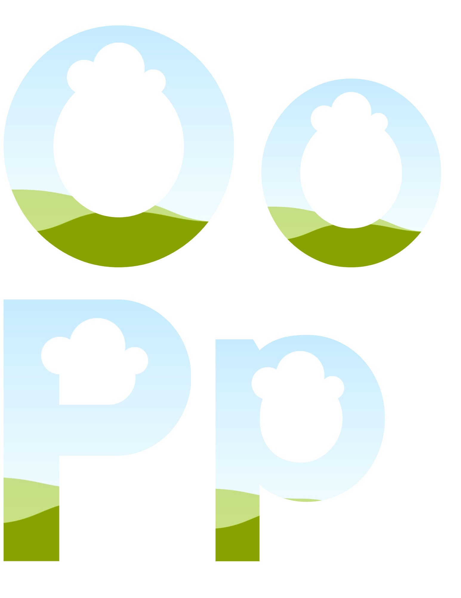 Fill Your Own Font, Custom Bulletin Board Letters, Drag & Fill Canva ...