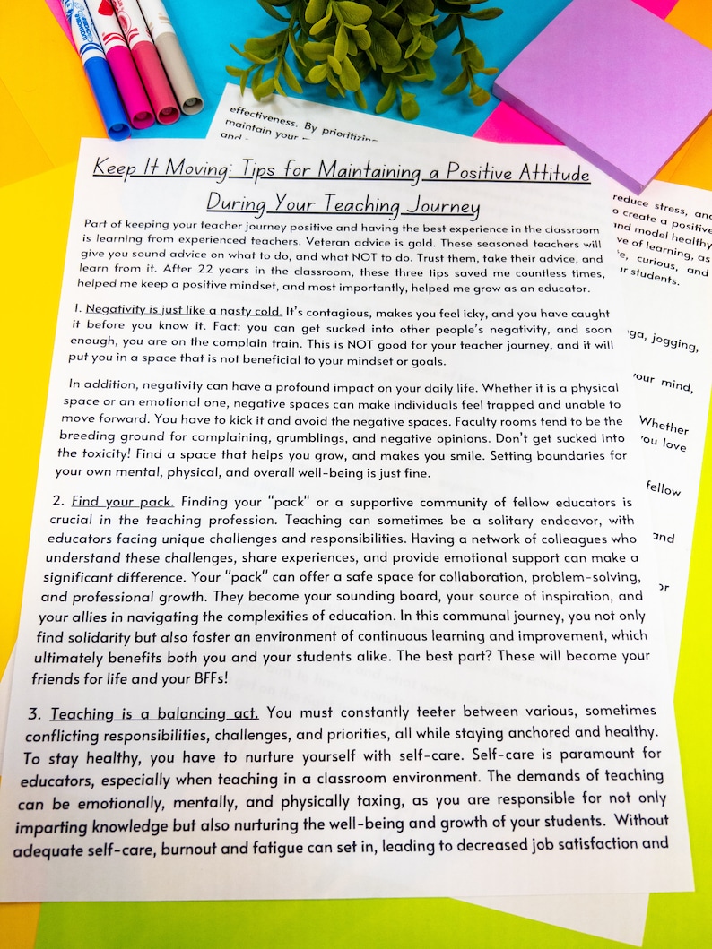 My Teacher Reflection Journal-educators, Growth Mindset, Inspiration ...