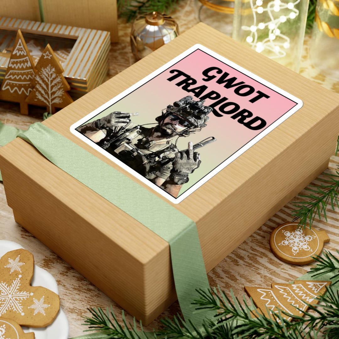 GWOT Traplord | Military Stickers - Etsy