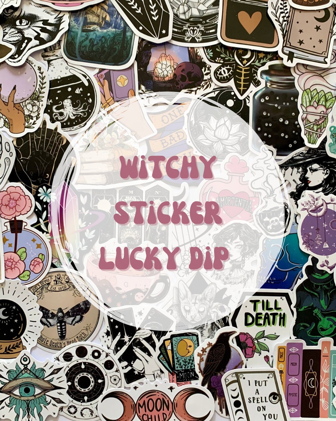 Witchy Sticker Mystery Pack - Etsy
