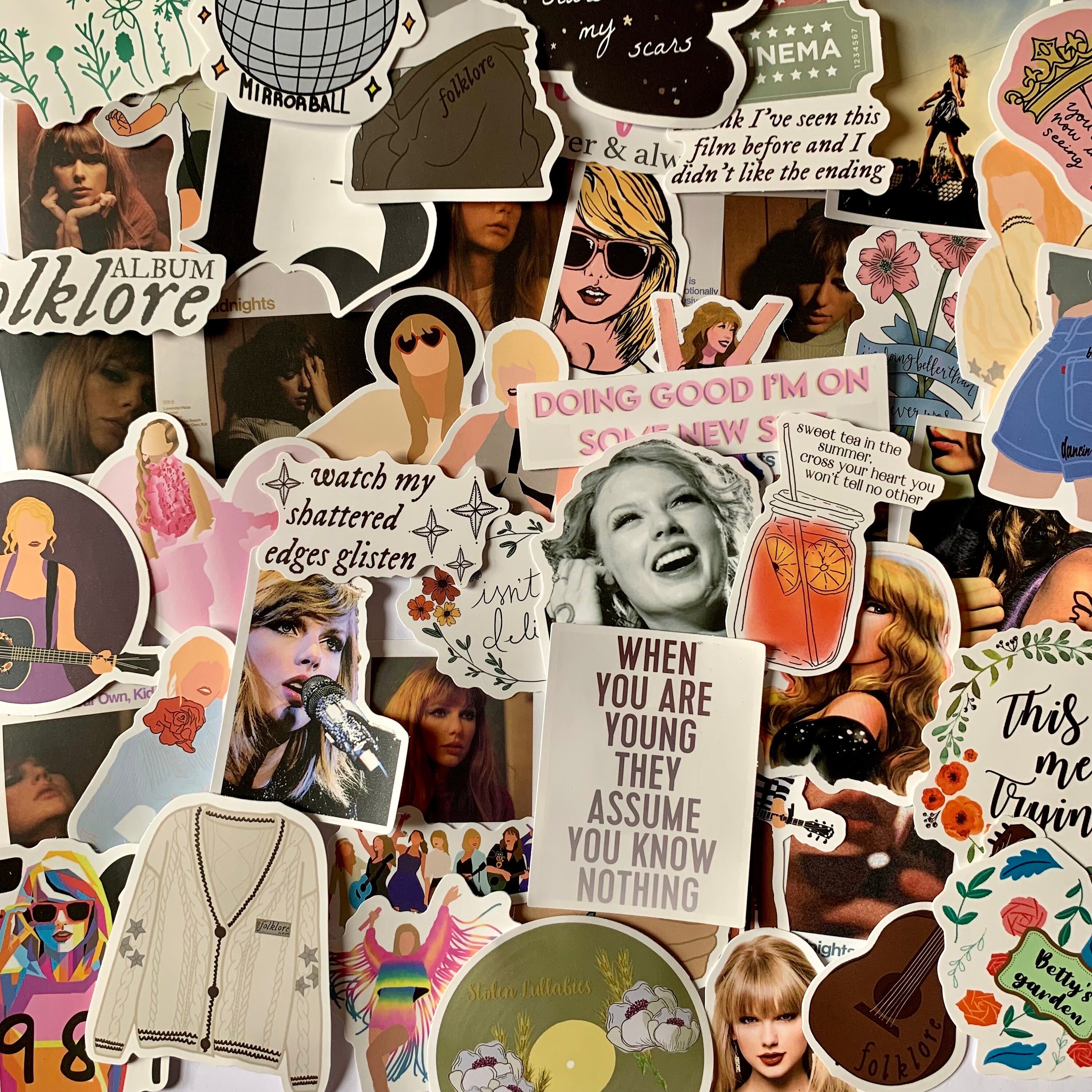 Swiftie Taylor Sticker Mystery Pack Lucky Dip - Etsy