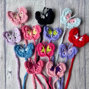 Butterfly Crochet Bookmark - Etsy