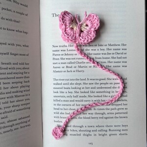 Butterfly Crochet Bookmark - Etsy