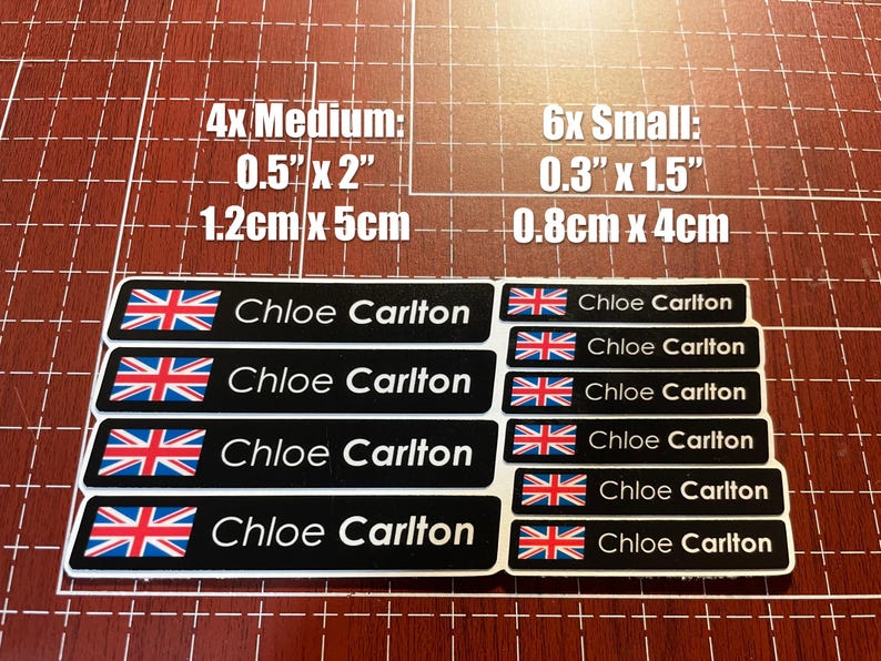 Custom Cyclist Name Sticker Set: Waterproof Bike Decals, Road & MTB - Etsy