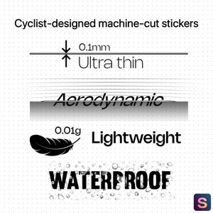 10x Personalised Bike Name and Flag Sticker Label Decal for Road Bike ...