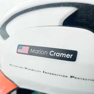 10x Cyclist Name Waterproof Sticker, Husband Gift for Cyclist Name on ...