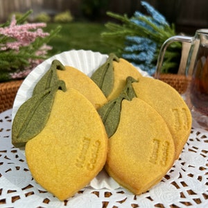 Delicious Natural Lemon Cookies | Gift Box of 12 + 2 Free Samples | No ...