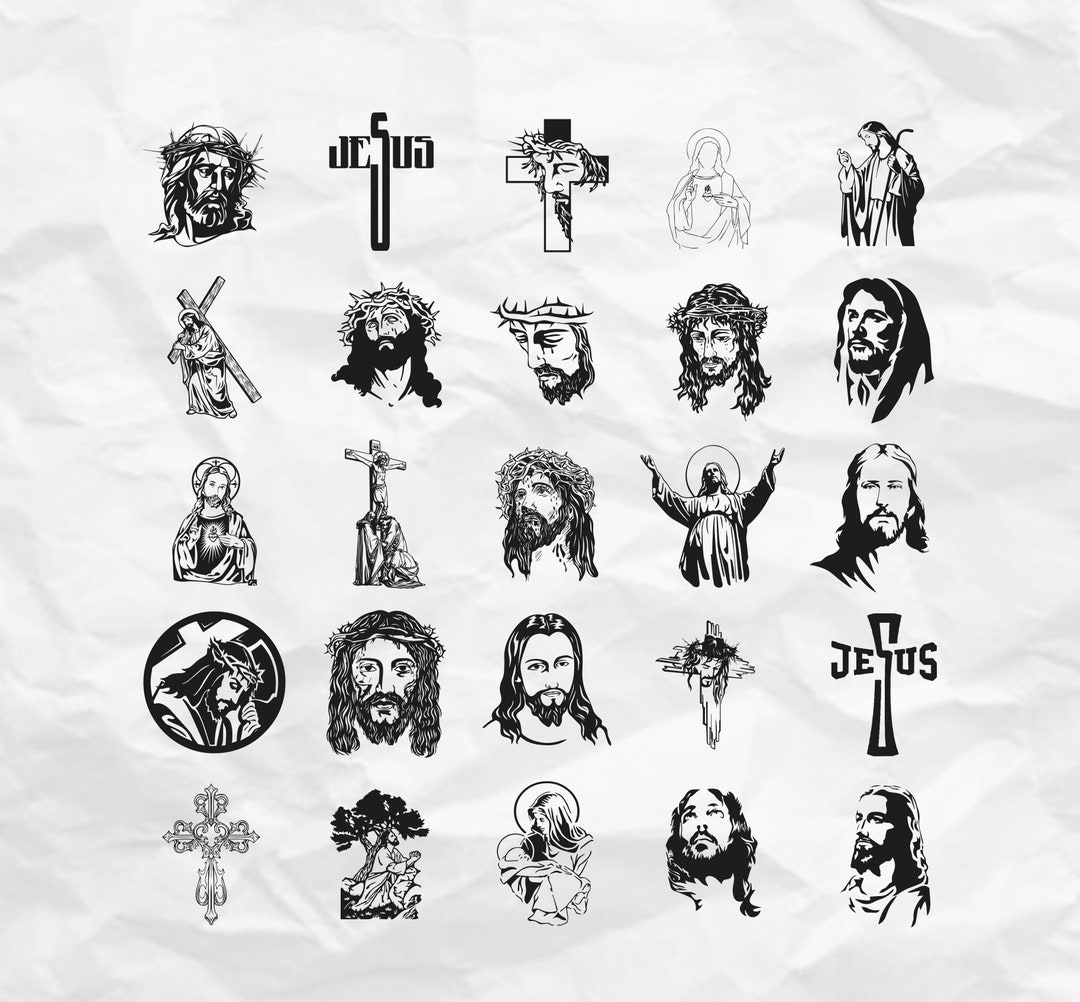 Jesus SVG Bundle Jesus Svg Christian SVG Bundle Christian - Etsy Denmark