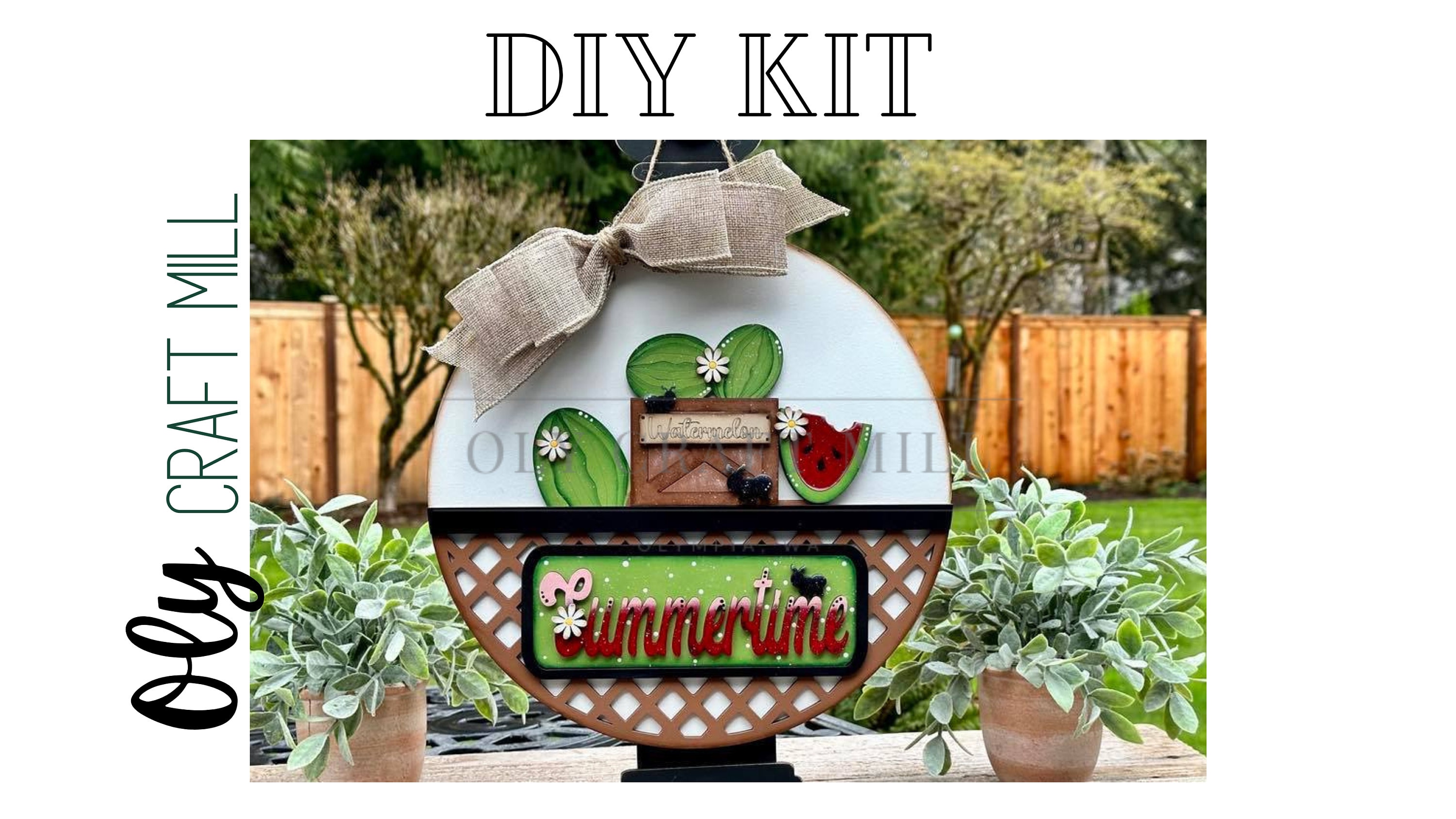 DIY Farmhouse Truck Summertime Add-on / Interchangeable Farmhouse Truck ...