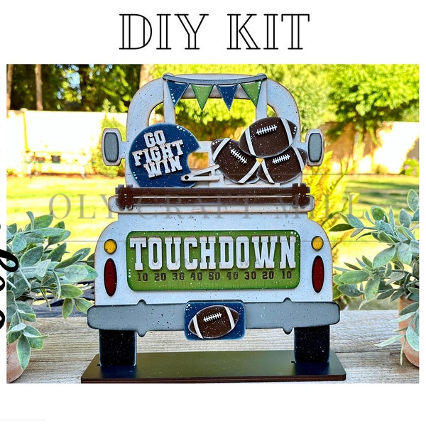 Football Mantle Decor - Etsy