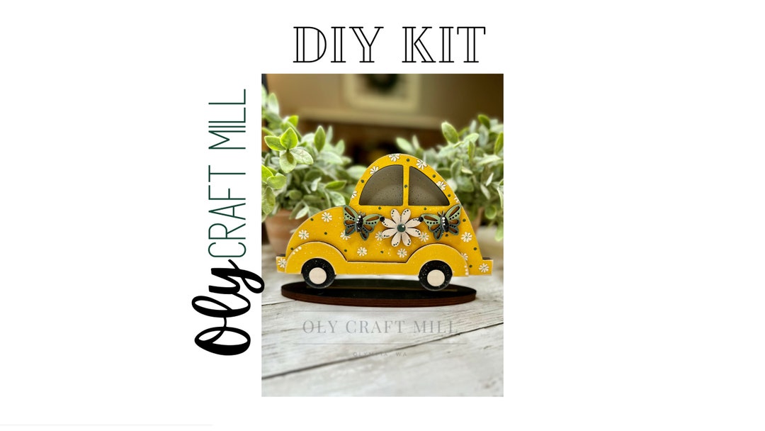 DIY Interchangeable Car Spring Daisy Add-on / Interchangeable Car / DIY ...