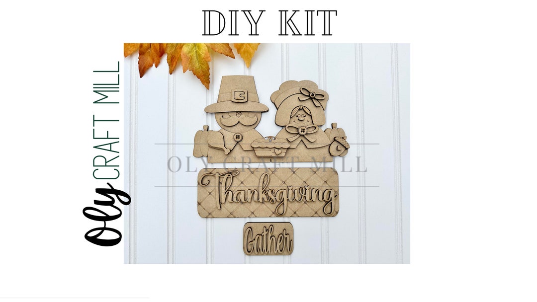 DIY Pilgrim Thanksgiving Add-on / Interchangeable Farmhouse Truck / DIY ...