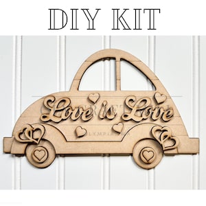 DIY Interchangeable Car Pride Add-on / Interchangeable Car / Pride DIY ...