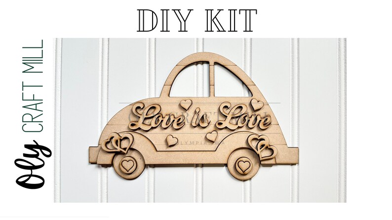 DIY Interchangeable Car Pride Add-on / Interchangeable Car / Pride DIY ...