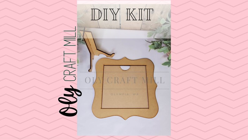 DIY Scrolled Frame to Fit 6x6 Signs / DIY Wood - Etsy