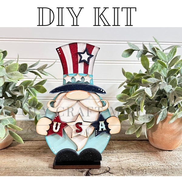 Wooden Uncle Sam - Etsy