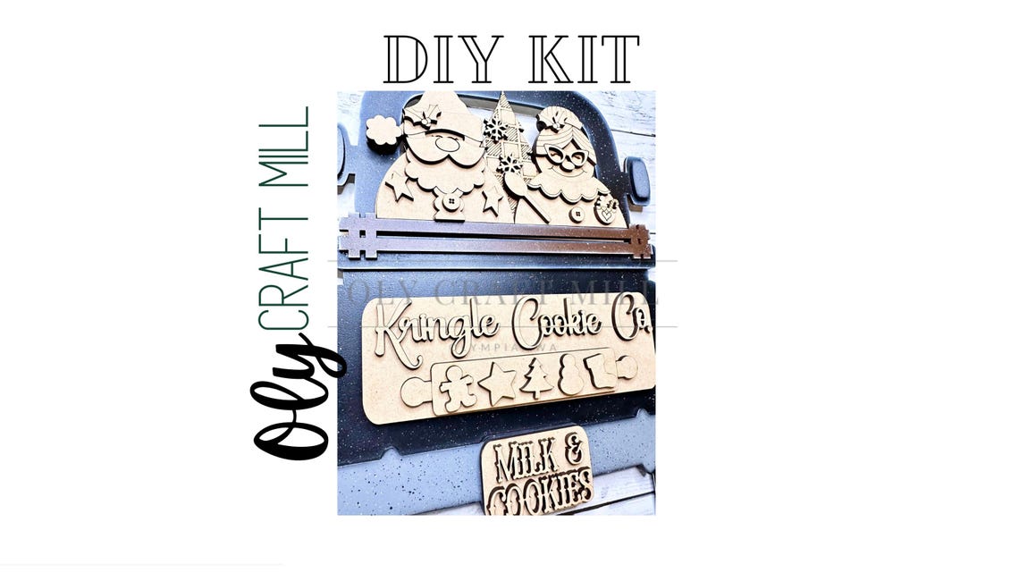 DIY Add-on Kringle Cookie Christmas Interchangeable Farmhouse Truck ...