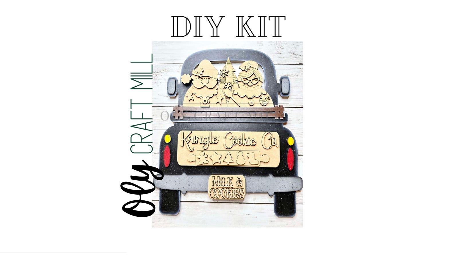 DIY Add-on Kringle Cookie Christmas Interchangeable Farmhouse Truck ...