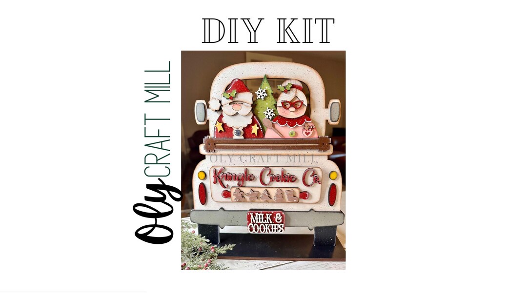 DIY Add-on Kringle Cookie Christmas Interchangeable Farmhouse Truck ...