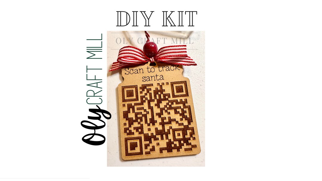 DIY Santa Tracker Christmas Ornament / Santa Tracker / Home Decor ...