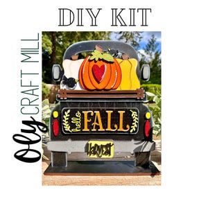 DIY Hello Fall Add-on / Interchangeable Farmhouse Truck / DIY Wood Kit ...