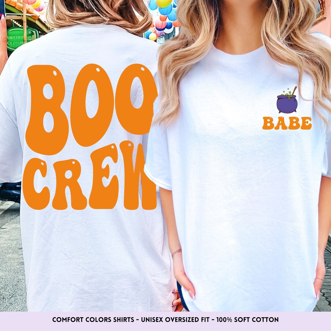 Boo Crew Shirts / Halloween Bachelorette Party Shirts Gothic Bride Gift ...