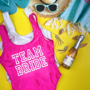 Bride Swimsuits, Team Bride Swimsuits, Bachelorette Party Swimsuits ...