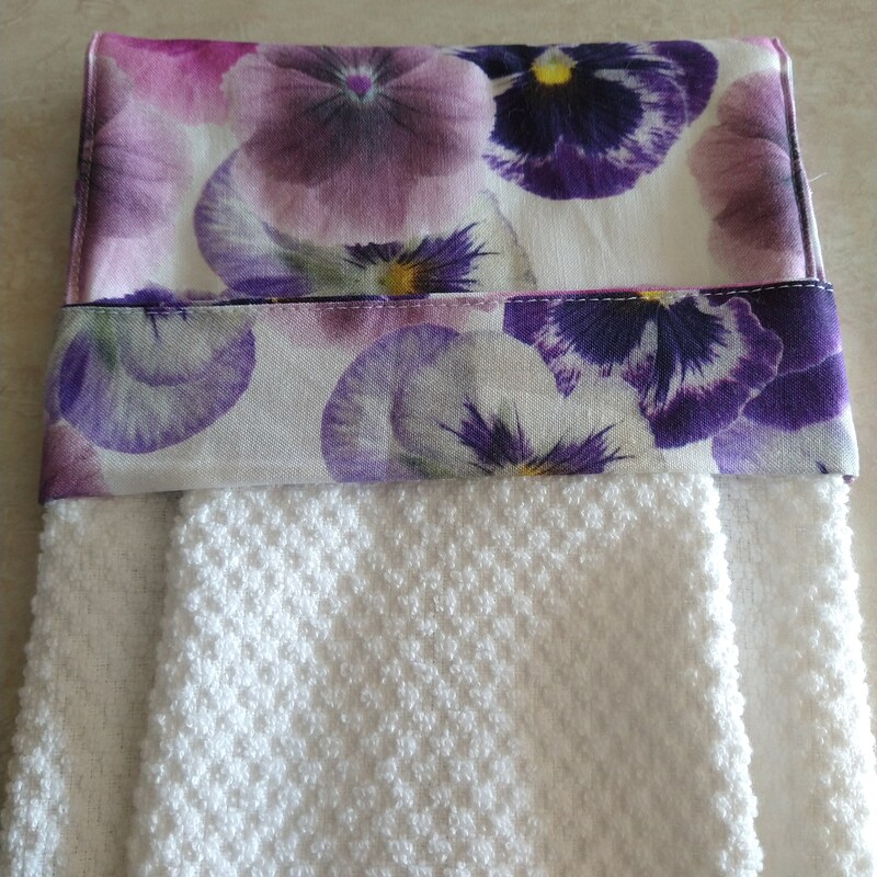 Purple Tea Towel - Etsy